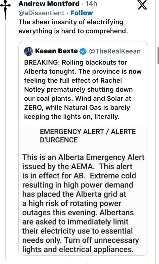 Andrew Montford XX @aDissentient - Follow The sheer insanity of ...