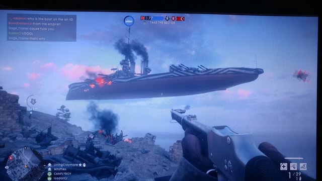 Flying Boats in BF1? - why is the boat on the air XE TARE THE ...
