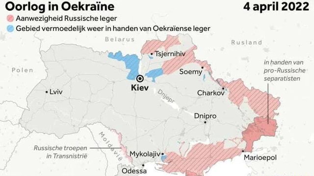 Oorlog in Oekraine Gebied vermoedelijk weer in handen van Oekraiense ...
