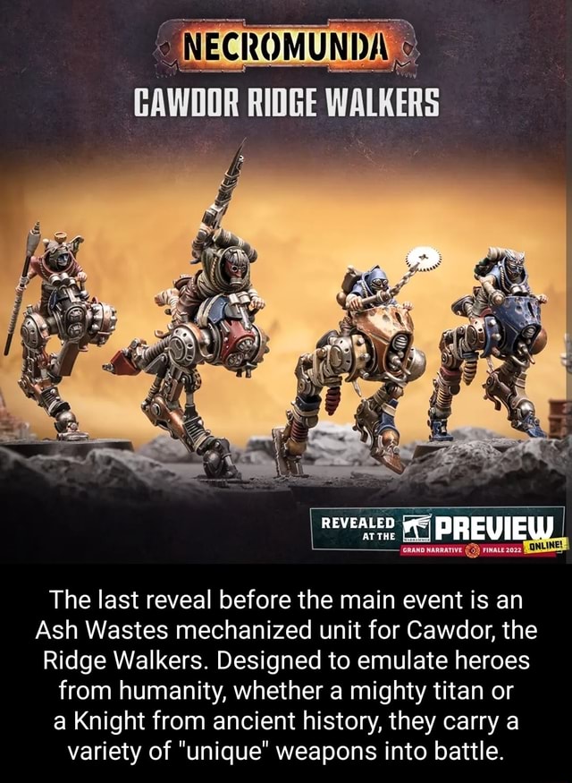 RIDGE WALKERS NARRATIVE PREVIEW REVEALEO GRAND NARRATIVE FINALE 2022 ...