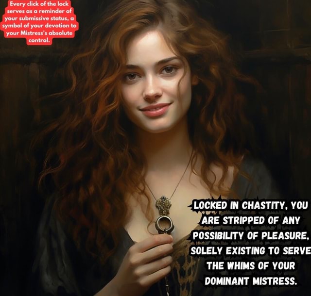 Every click of the leck serves reminder of your submissive status, symbel of your devetion to ...