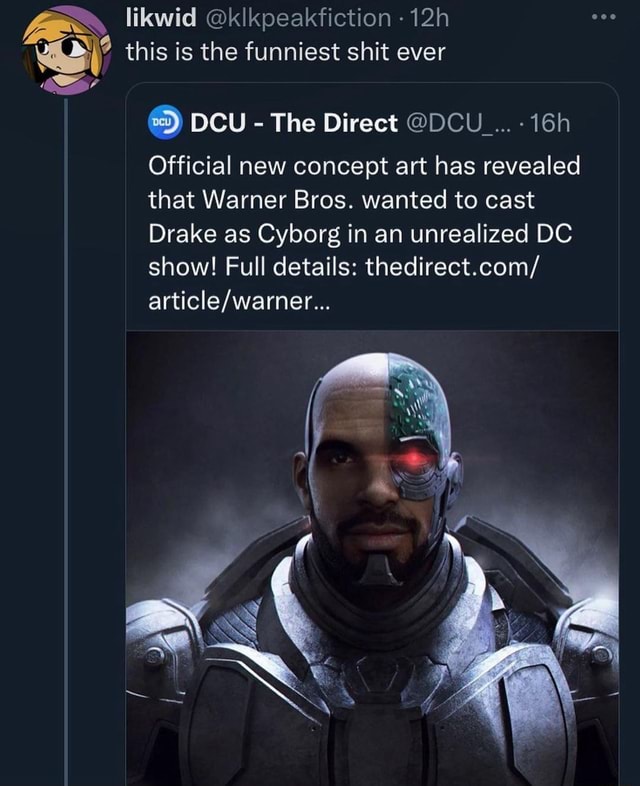 Pan) likwid @kikpeakfiction this is the funniest shit ever Sa' @ DCU ...