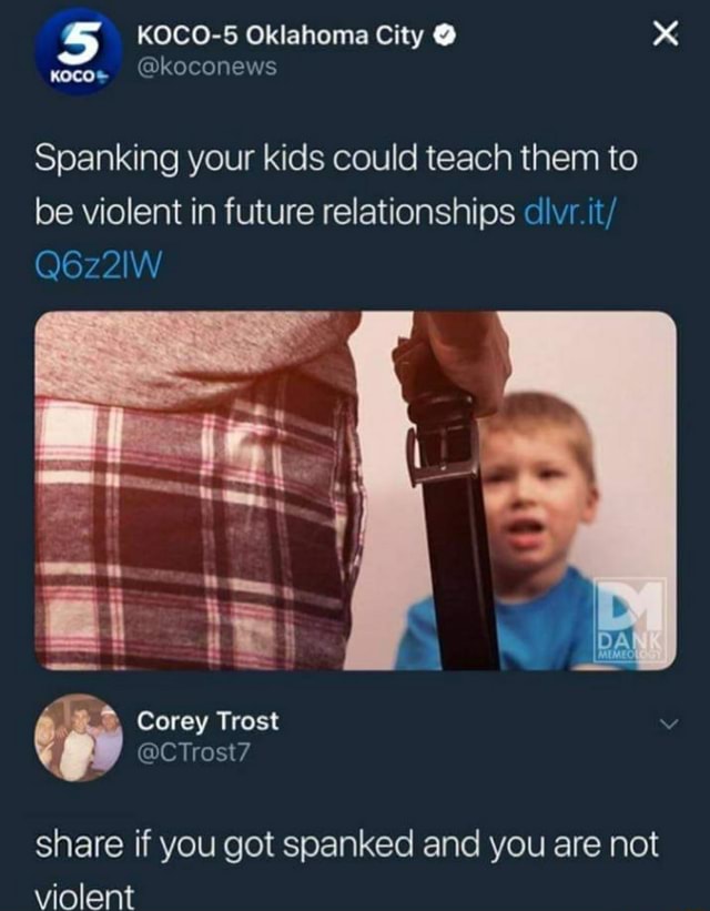 KOCO 5 Oklahoma City koconews Spanking Your Kids Could Teach Them To Be Violent In Future koco-5-oklahoma-city-koconews-spanking-your-kids-could-teach-them-to-be-violent-in-future