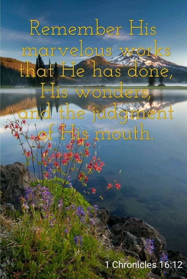 Emember His marve wonders Chronicles - iFunny