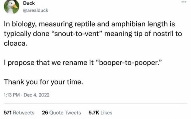 In biology, measuring reptile and amphibian length is typically done ...