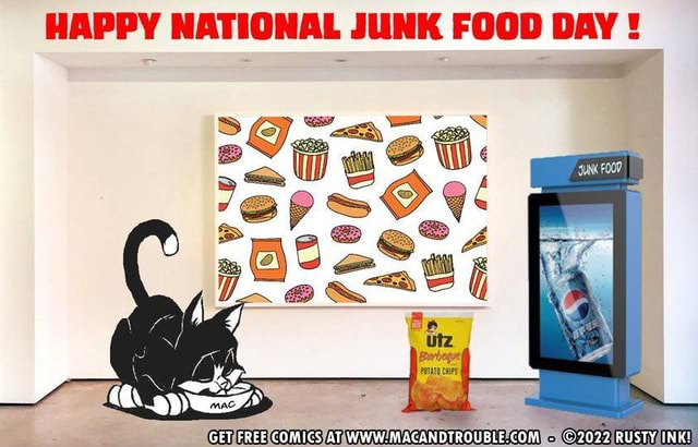 Today is NATIONAL JUNK FOOD DAY !! - HAPPY NATIONAL JUNK FOOD DAY wee ...