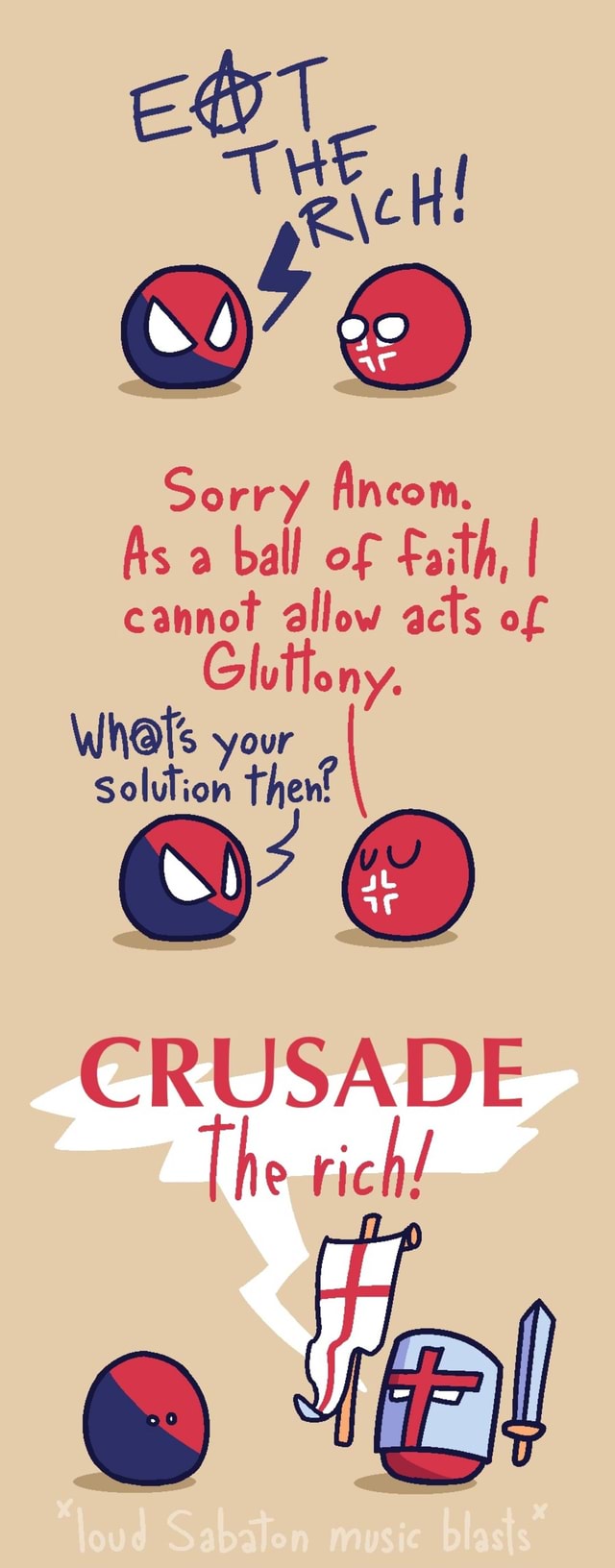 THE cH! Sorry Ancom. As a ball of faith, I cannot allow acts of Whats ...