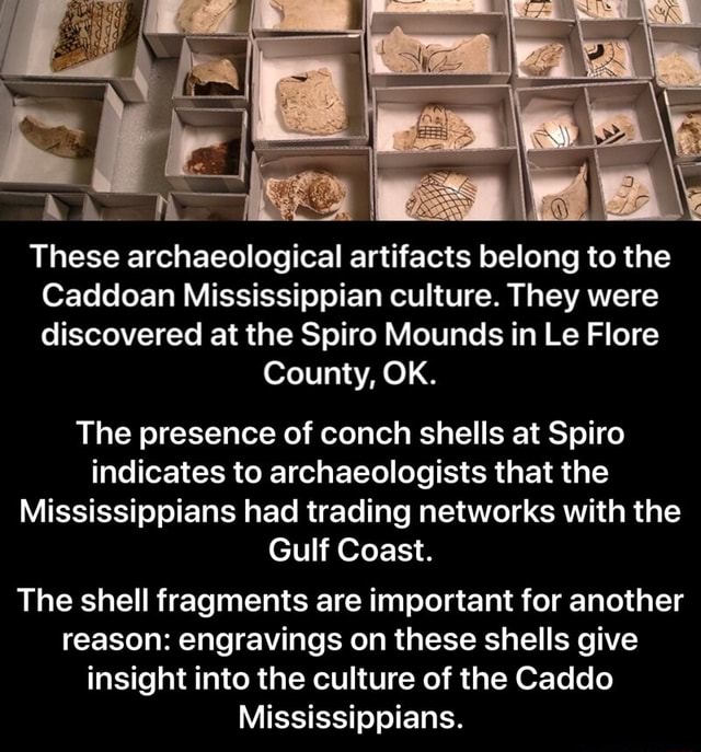 These archaeological artifacts belong to the Caddoan Mississippian ...