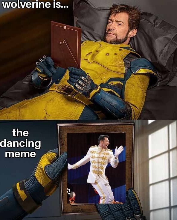 Wolverine Is... the dancing meme - America’s best pics and videos