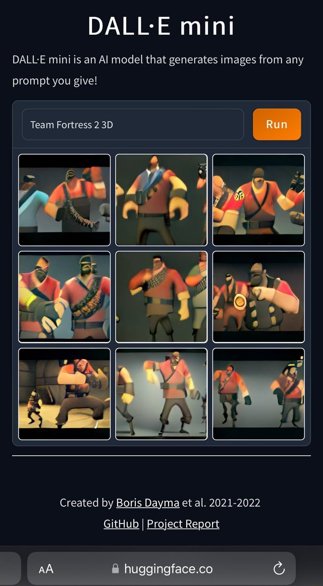 Mini DALLE mini is an Al model that generates images from any prompt ...