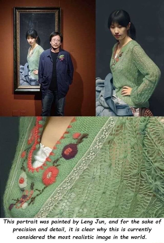 An AS de PIES This portrait was painted by Leng Jun, and for the sake ...