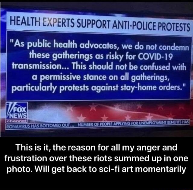 "As public health advocates, we do not condemn these gatherings as ...