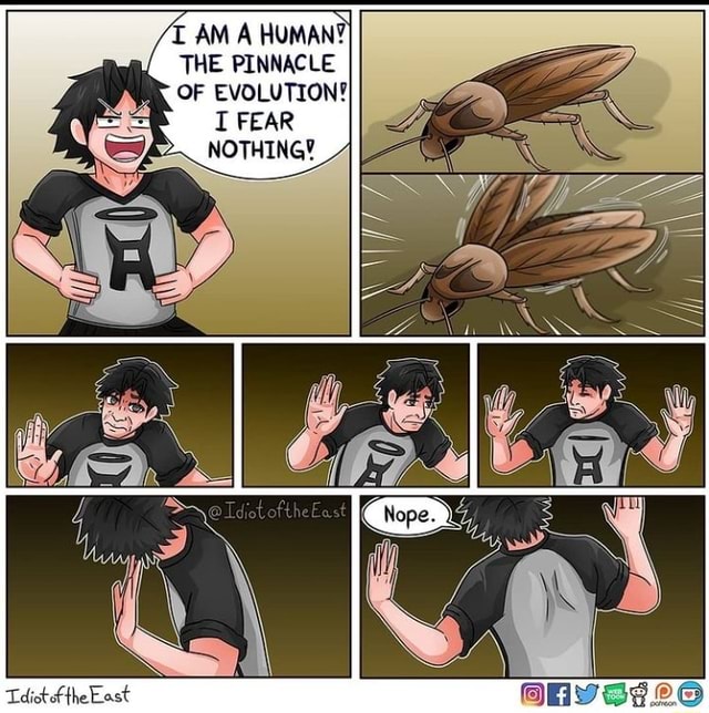 Tdistefthe East AM A HUMANY THE PINNACLE OF EVOLUTION! I FEAR NOTHING ...