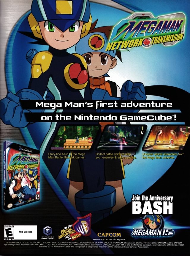WA Mega Man's first adventure GameCube? the Nintendo on Story-line tie ...