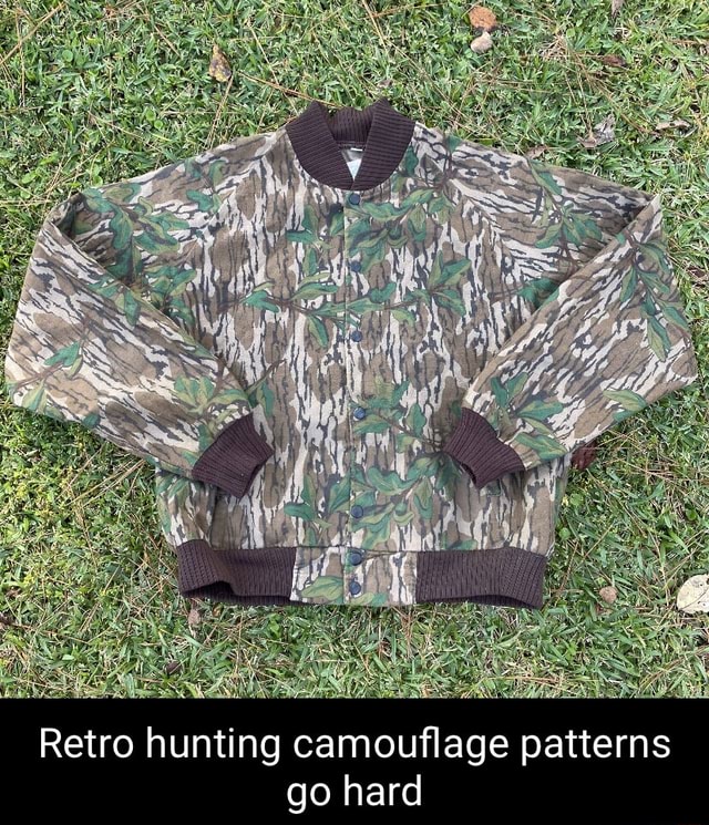 Retro hunting camouflage patterns go hard - iFunny