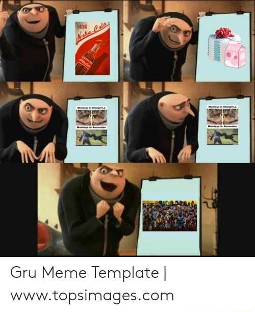Gru Meme Template I - iFunny