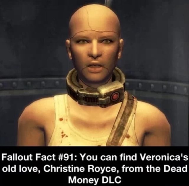 Old love, Christine Royce, from the Dead Monev DLC - iFunny