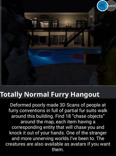 Totally Normal Furry Hangout Deformed poorly made Scans of people at ...