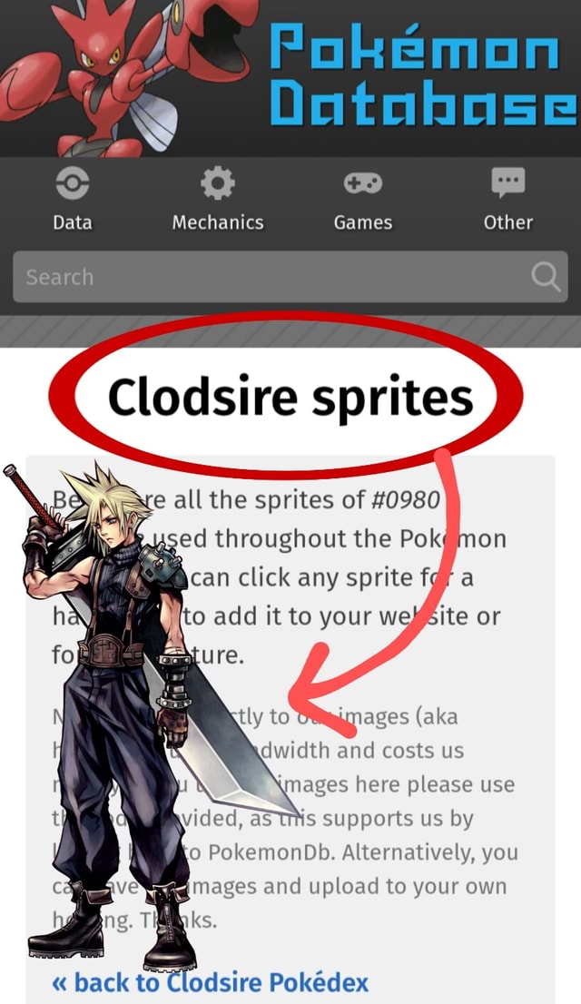 Data Mechanics Games Other Search Clodsire sprites ave all the sprites ...