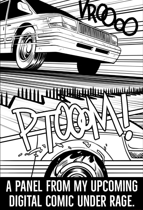 PANEL FROM MY UPCOMING DIGITAL COMIC UNDER RAGE. - iFunny