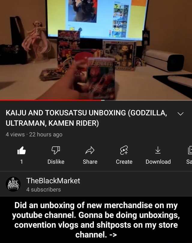 KAIJU AND TOKUSATSU UNBOXING (GODZILLA, ULTRAMAN, KAMEN RIDER) 4 views - 22 hours ago rT op A IE ...