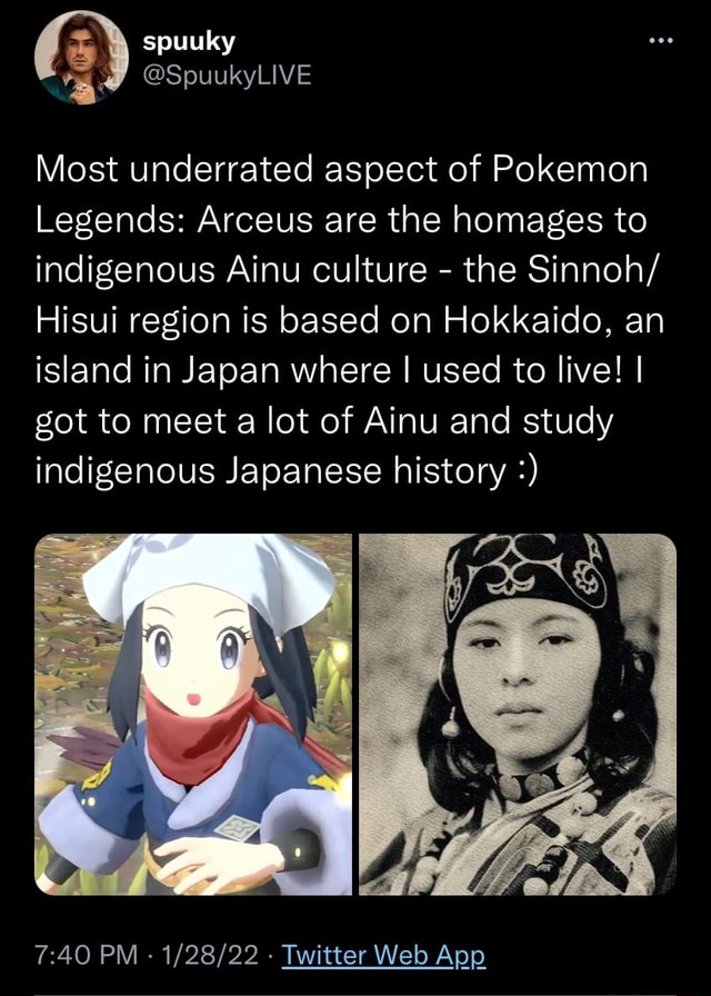 Most underrated aspect of Pokemon Legends: Arceus are the homages to ...