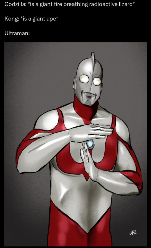 Godzilla: *is a giant fire breathing radioactive lizard* Kong: *is a ...