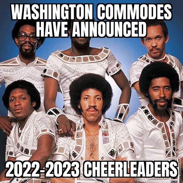 WASHINGTON COMMODES HAVE ANNOUNCED 2022-2023 -CHEERLEADERS - America’s ...