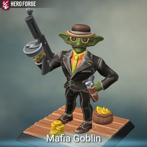 HEROFORGE Mafia Goblin - iFunny