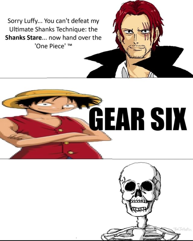 Sorry Luffy... You can't defeat my Ultimate Shanks Technique: the ...