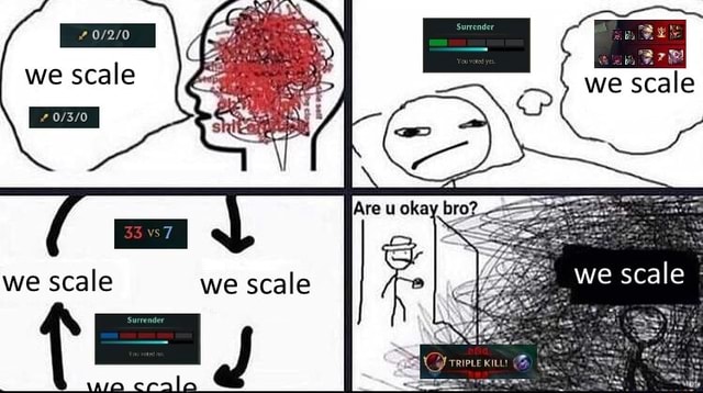 We scale we scale we scale we scale - iFunny