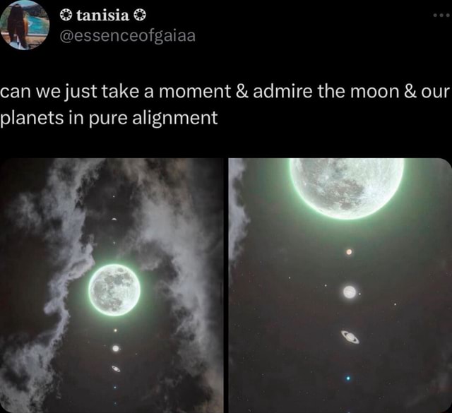 Tm @essenceofgaiaa can we just take a moment & admire the moon & our ...