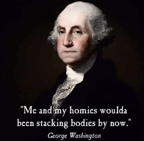 "Me and'my homies woulda been stacking bodies by now." George ...
