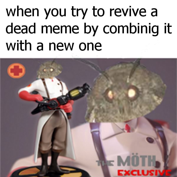 When you try to revive a dead meme by combinig it with a new one - iFunny