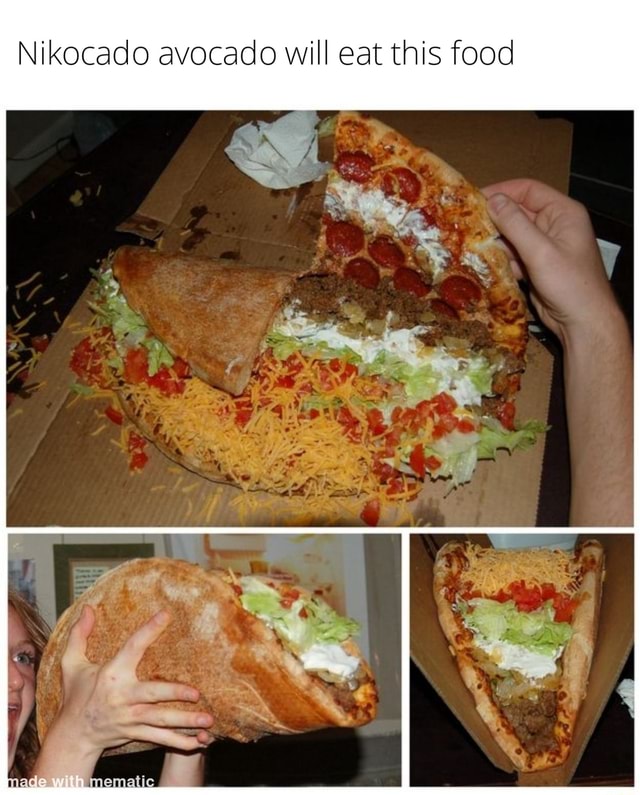 Nikocado avocado will eat this food mace - iFunny