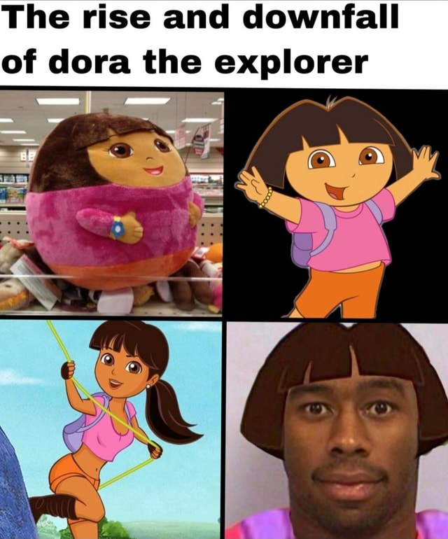 The rise and downfall of dora the explorer - iFunny