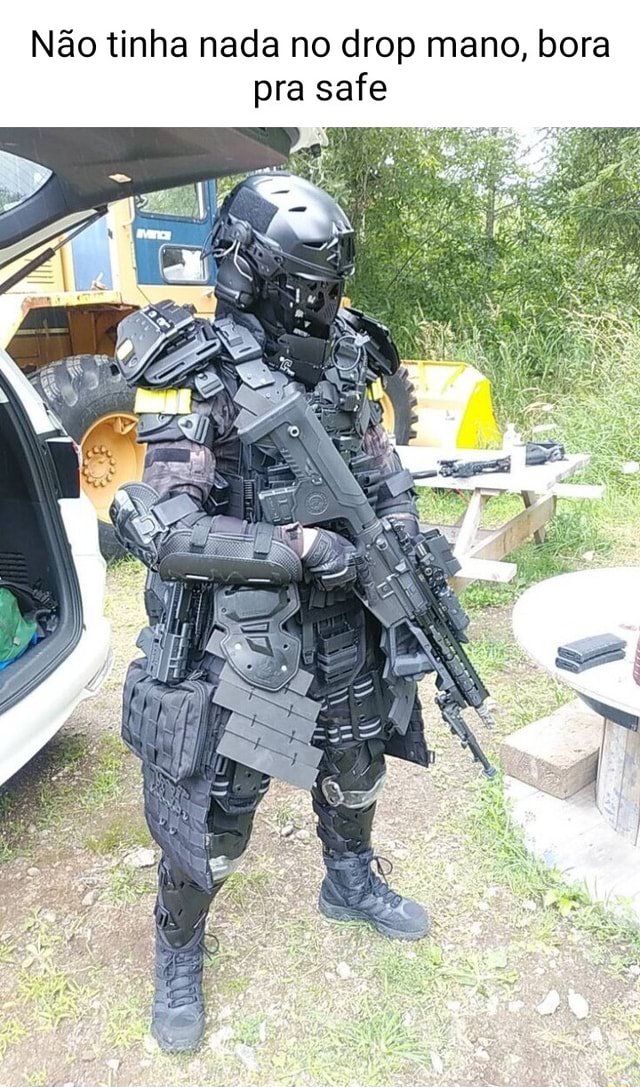 Não tinha nada no drop mano, bora pra safe - iFunny Brazil