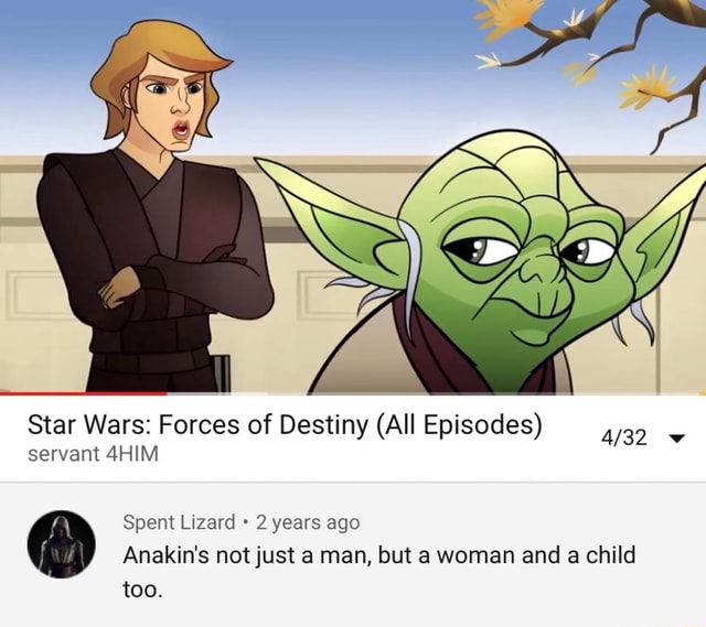 Star Wars: Forces of Destiny (All Episodes) servant 4HIM Spent Lizard 2 ...