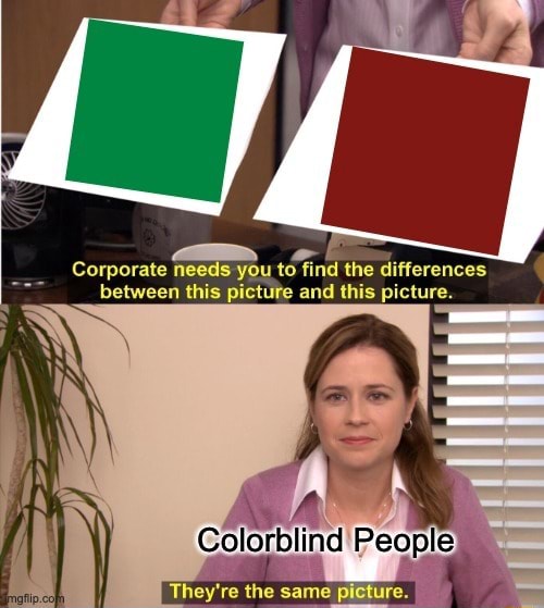 Corporate needs you to find the differences between this picture and ...