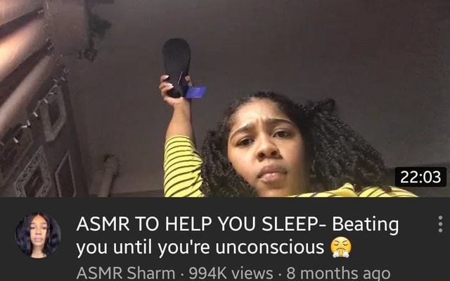 E is ASMR TO HELP YOU SLEEP- Beating you until you're unconscious ASMR ...