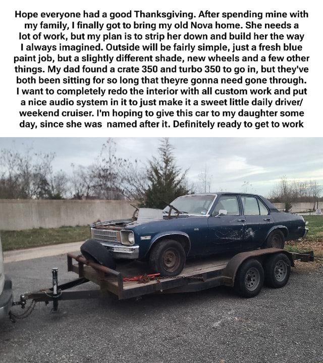 Hope everyone had a good Thanksgiving. After spending mine with my ...