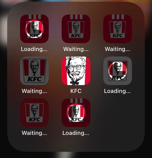Loading... Waiting... Waiting... Waiting... Waiting... KFC Loading ...
