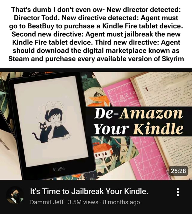 That's dumb I don't even ow- New director detected: Director Todd. New ...