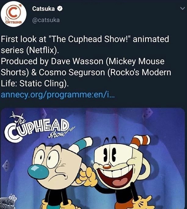 First look at "The Cuphead Show!" animated series (Netflix). Produced ...
