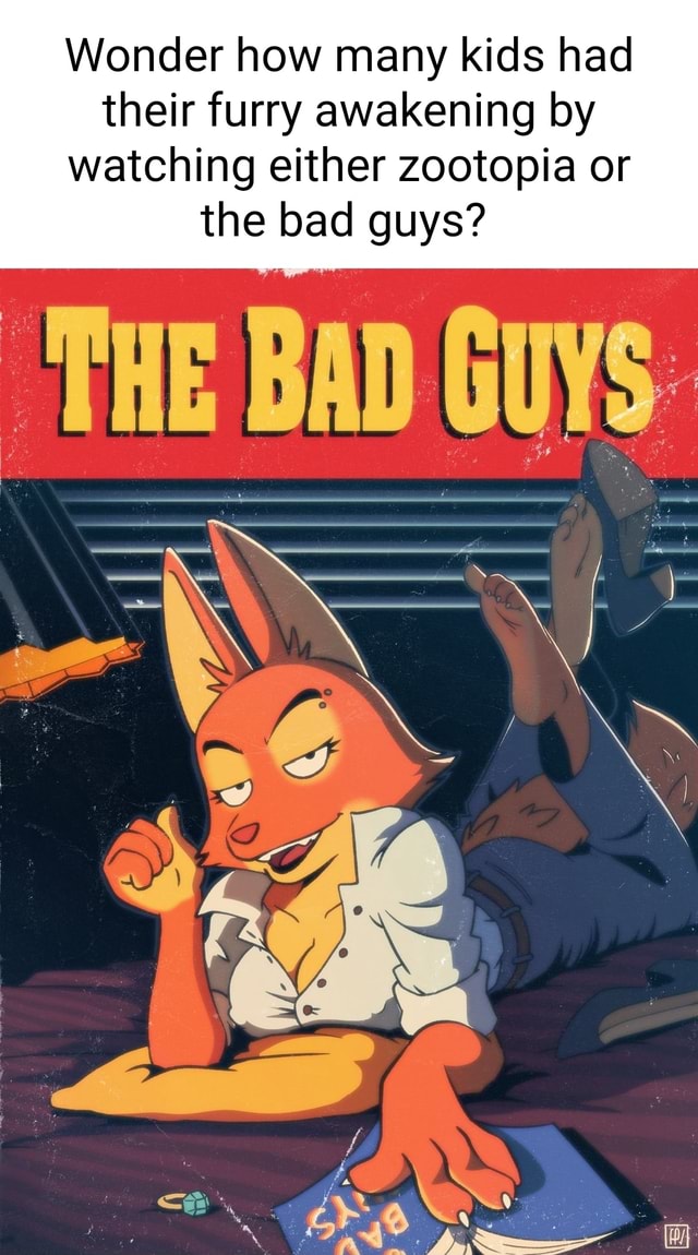 Wonder how many kids had their furry awakening by watching either ...