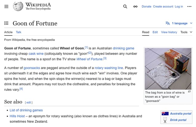 Strayan brainrot rule - strayan brainrot rule WIKIPEDIA 'The Free Encyclopedia Goon of Fortune ...