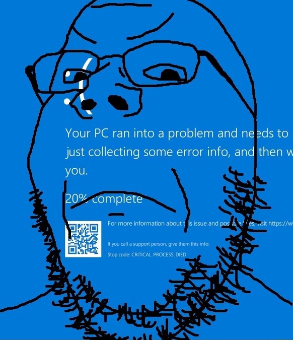 Your PC ran into a problem ard ne just collecting some errar info ...