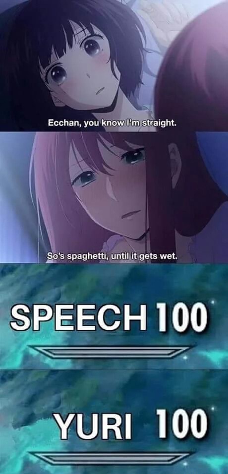 SPEECH 100 YURI 100 - iFunny