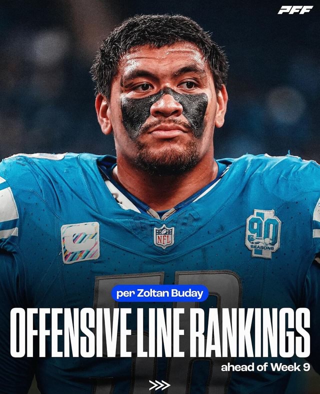 Ranking the top-10 offensive lines in the NFL 💪 - per Zoltan Buday I ...