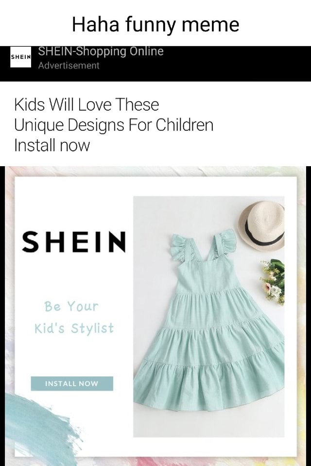 SHED, Advertisement SHEIN-Shopping Online Kids Will Love These Unique ...